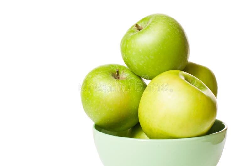 A Bunch of Nice Green Apples. Stock Image - Image of juicy, meal: 17213903