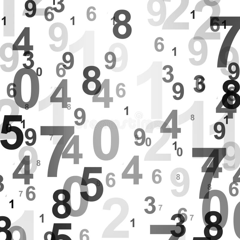 Numbers background stock illustration. Illustration of numbers - 23831837