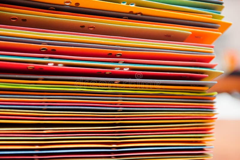 Filing documents stock image. Image of catalog, order - 18306715