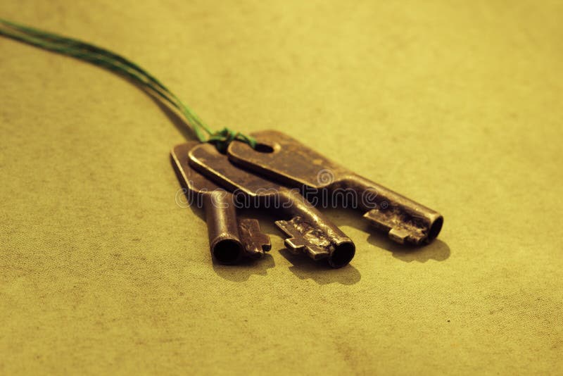 A Bunch of Keys To the Old Castle Stock Photo - Image of antique, bunch ...