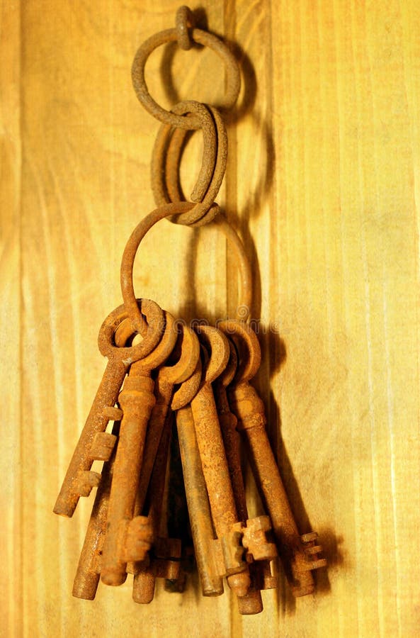 Bunch of old keys stock photo. Image of archaic, enter - 16262572