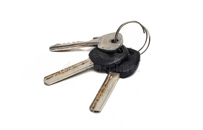 A bunch of old, worn keys stock image. Image of metal - 49218729