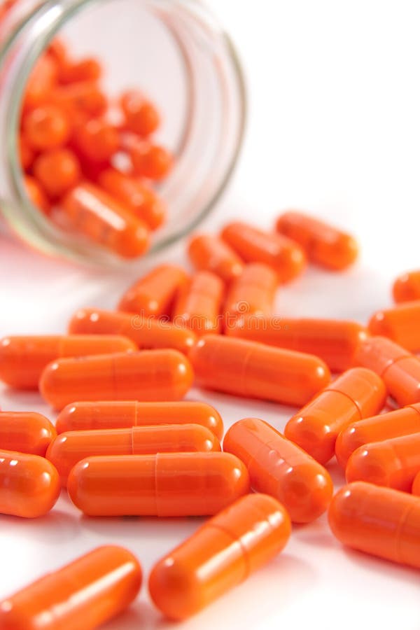 Orange pills of love stock photo. Image of medicine, narcotic - 11282078