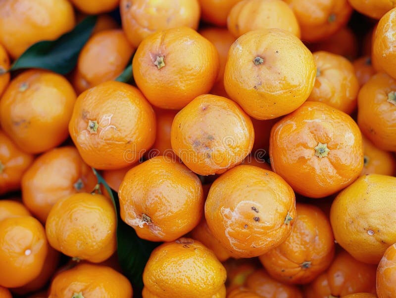 Bunch of Oranges are Piled Up on Top of Each Other Stock Image - Image ...