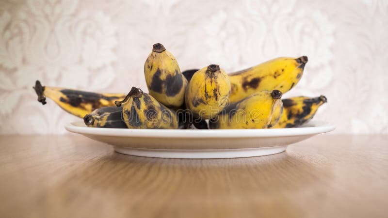 Bunch of overripe banana. stock image. Image of ingredient - 75275335