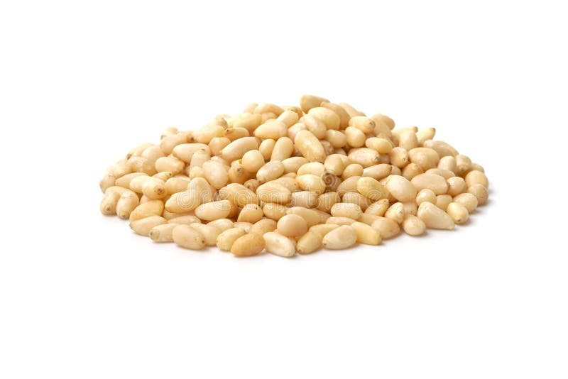 Bunch of pine nut kernels stock photo. Image of healthy - 98826908