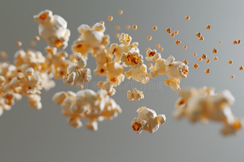 Bunch Popcorn Floating Air Stock Photos - Free & Royalty-Free Stock ...
