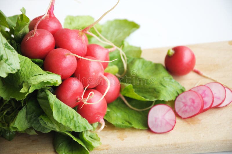 Bunch of radishes stock photo. Image of diet, radish - 24626834