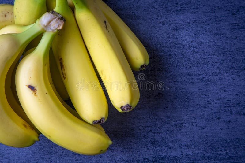 Bunch of Raw Organic Bananas Ready To Eat Stock Photo - Image of ready ...