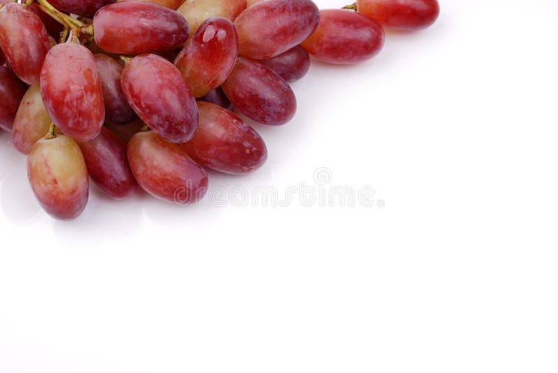 Bunch of red grapes stock image. Image of grape, close - 10935307