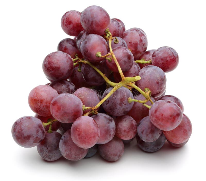 A bunch of red grapes stock image. Image of healthy, closeup - 61557937