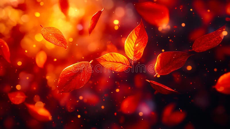 Red Yellow Orange Dots Falling Sky Stock Photos - Free & Royalty-Free ...