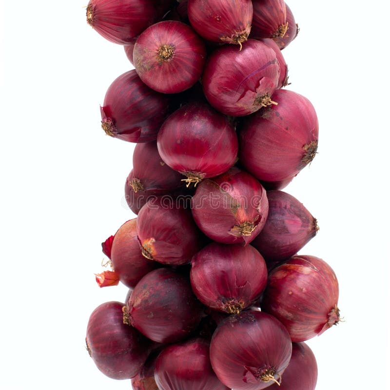 Bunch of red onion stock image. Image of rows, nutrition - 32794521