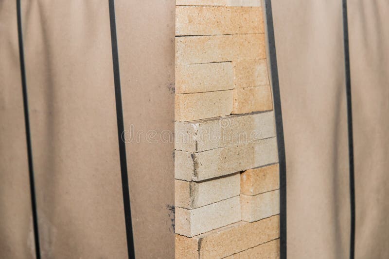 A Bunch of Refractory Bricks, Fire-resistant Brick Blocks Stock Photo ...