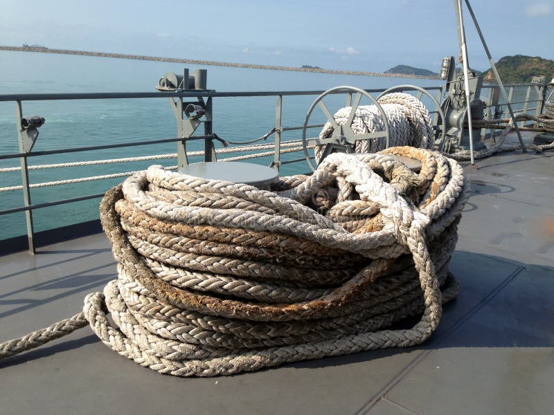 A bunch of rigging ropes stock image. Image of rope - 109578457