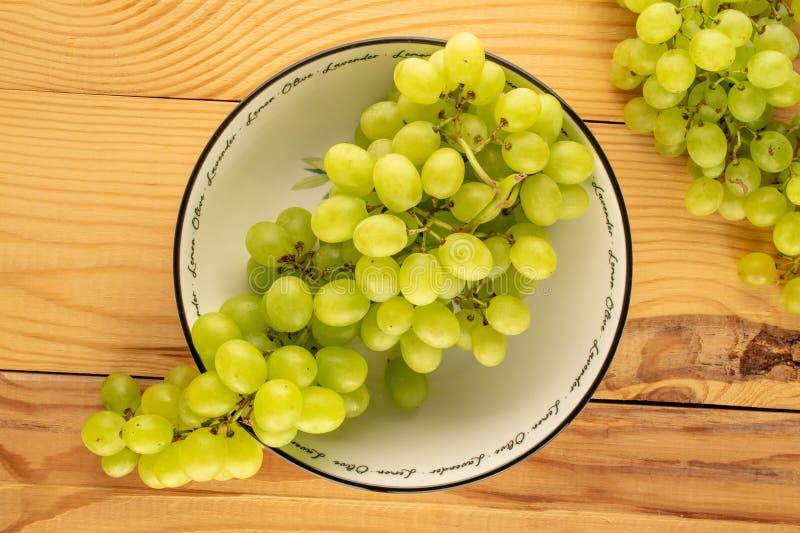 Bunch of Ripe Seedless Grapes, Top View. Stock Photo - Image of diet ...