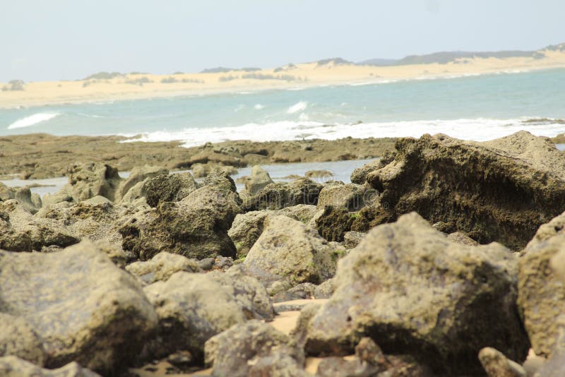 Bunch of Rocks Makes a Good View Stock Photo - Image of amazing, ocean ...