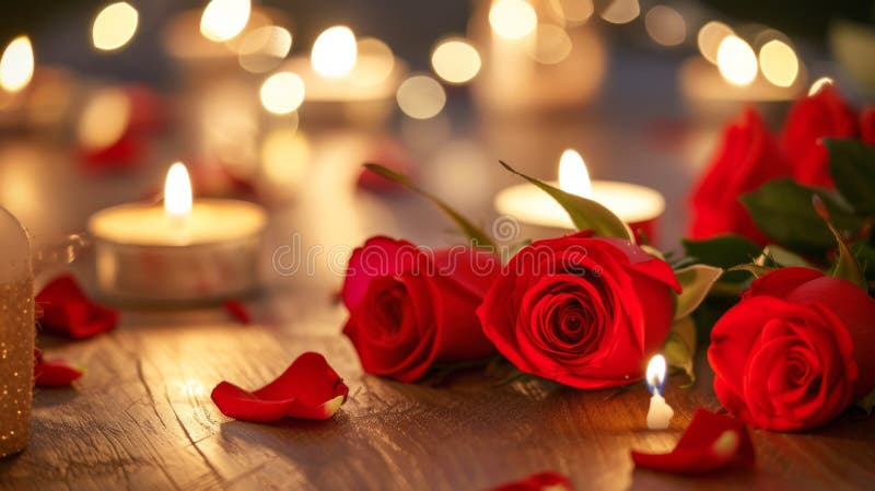 A Bunch of Candles with a Lit Candle in the Middle Stock Photo - Image ...