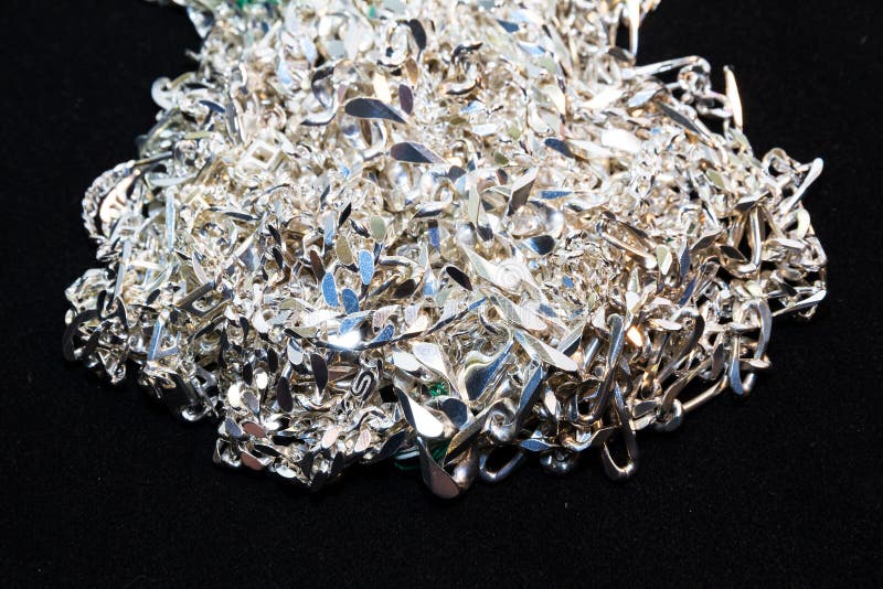 Silver Jewelry Pile Stock Photos - Download 1,078 Royalty Free Photos