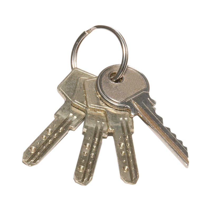 Bunch of silver keys stock photo. Image of investment - 302445976