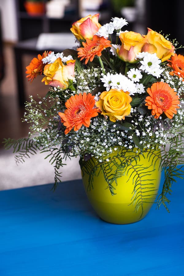 Bunch of spring flowers stock photo. Image of bouquet - 23724736