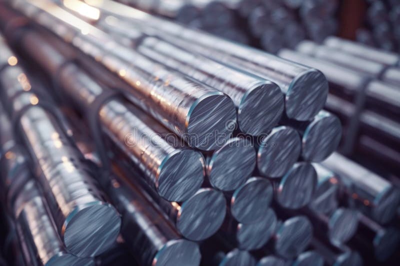 A Bunch of Steel Bars Stacked on Top of Each Other. Ideal for ...