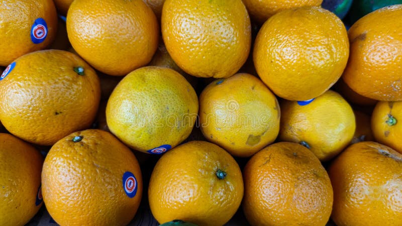 A Bunch of Sweet Fresh Local Oranges Stock Image - Image of produce ...