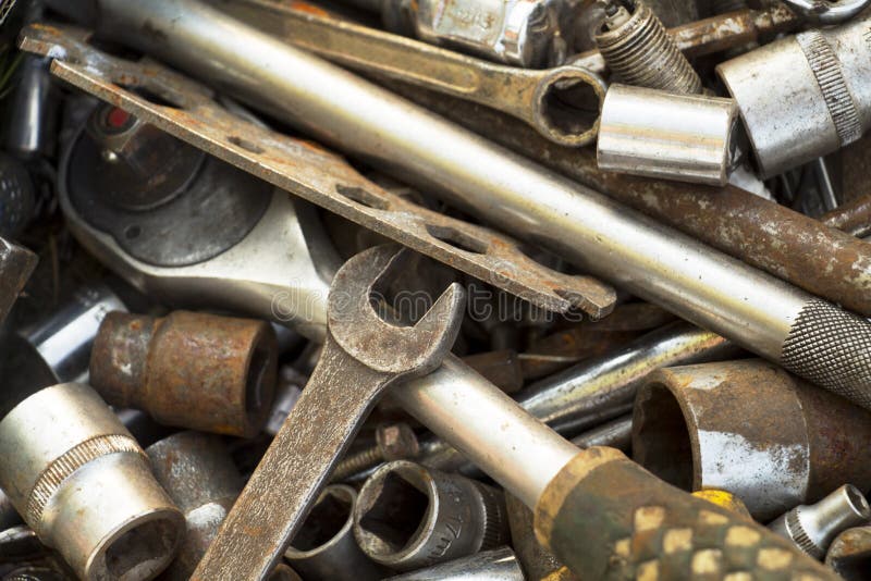 A bunch of tools stock photo. Image of equipment, tools - 96923214