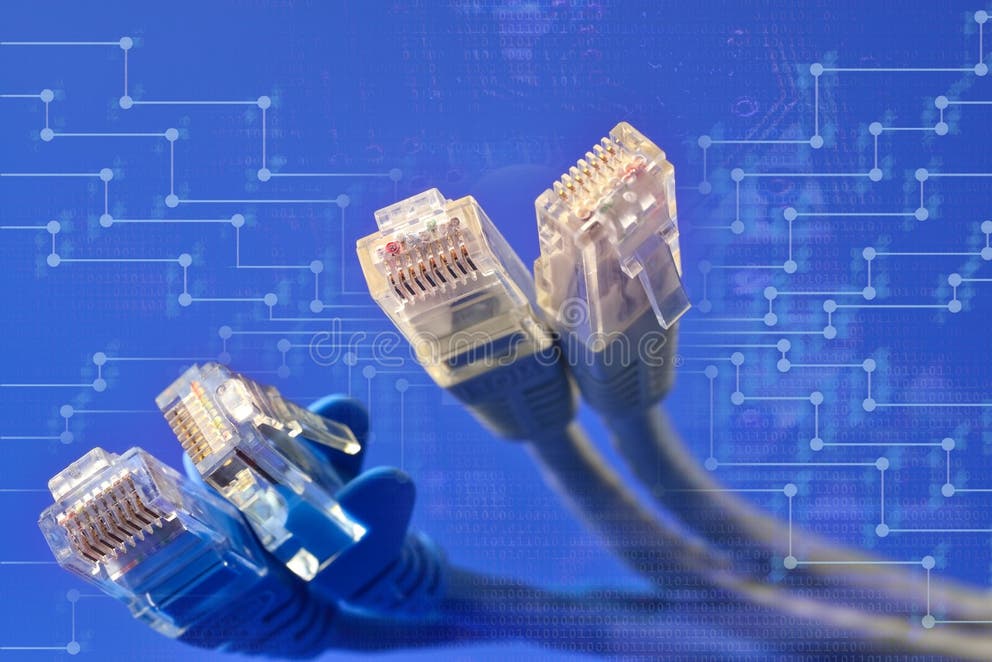 A bunch of UTP cables stock photo. Image of jack, broadband - 50087832