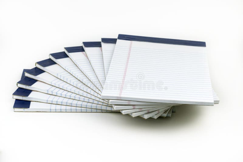 White Ruled Notepads Stock Photos - Free & Royalty-Free Stock Photos ...