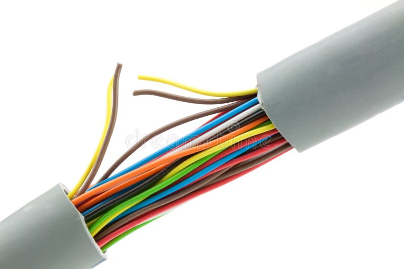 Bunch of wires stock image. Image of electronic, concept - 29628397