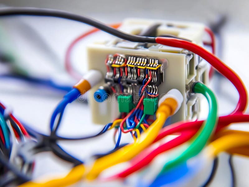 Bunch Wires Connected Each Other Stock Photos - Free & Royalty-Free ...