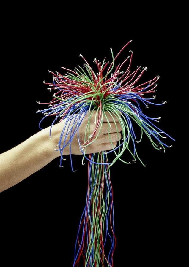 Bunch of wires stock photo. Image of environmental, objects - 57807306