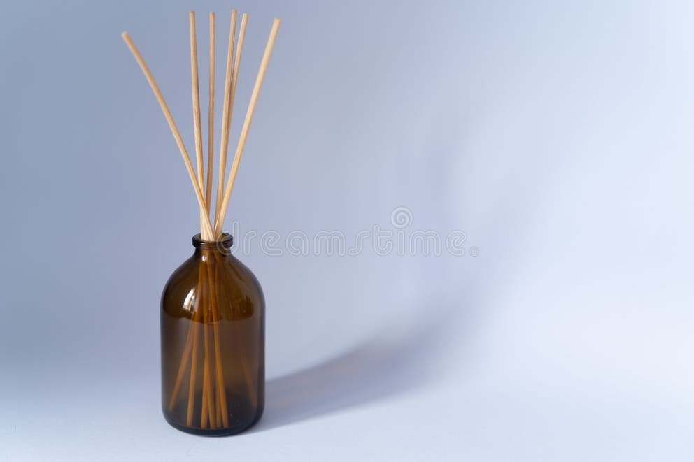 Bunch of Wood Diffusers in Bottle Stock Image - Image of relax, bunch ...