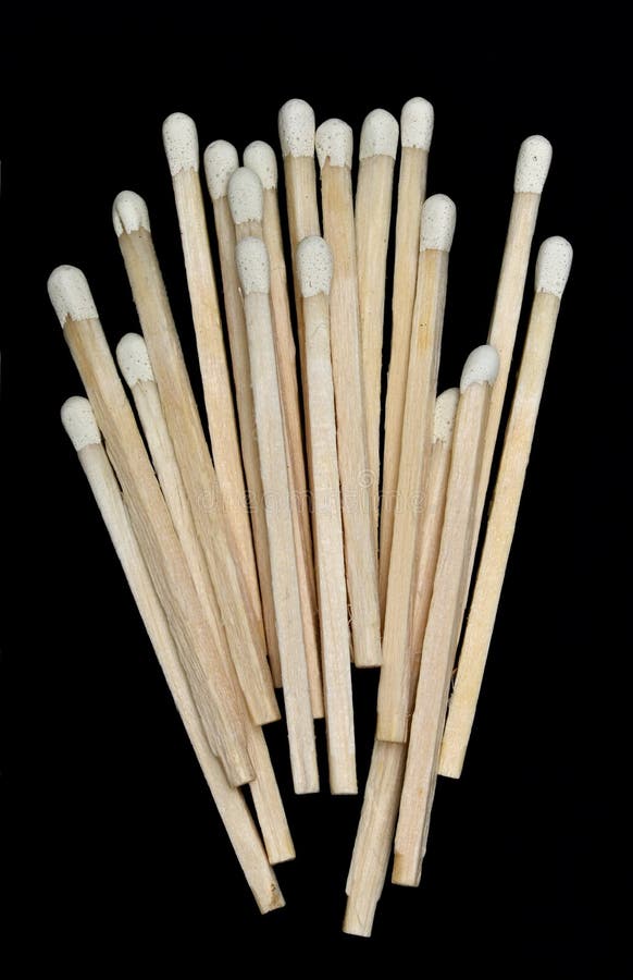 A bunch of wooden matches stock image. Image of macro - 26513961