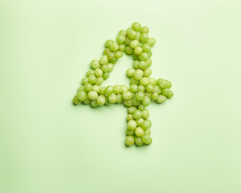 Bunches of Fresh Green or White Grapes. Stock Photo - Image of healthy ...