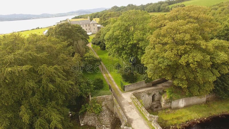 Buncrana Castle Oâ€™Dohertyâ€™s Keep Donegal Ireland Stock Image ...