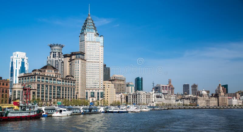 The Bund, Shanghai stock image. Image of peoples, landmark - 40979745