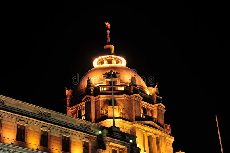 The Bund (Wai Tan), the Old Colonial Waterfront Ar Stock Image - Image ...