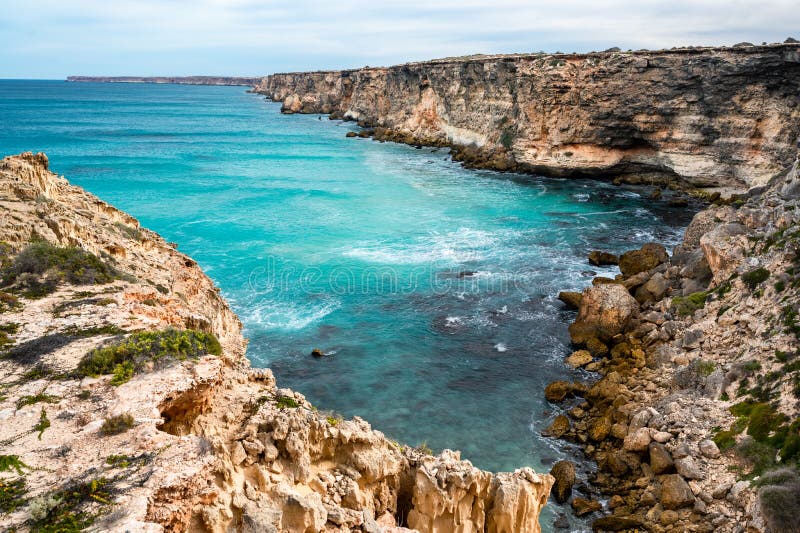 The Bunda Cliffs Along the Great Australian Bight of South Australia ...