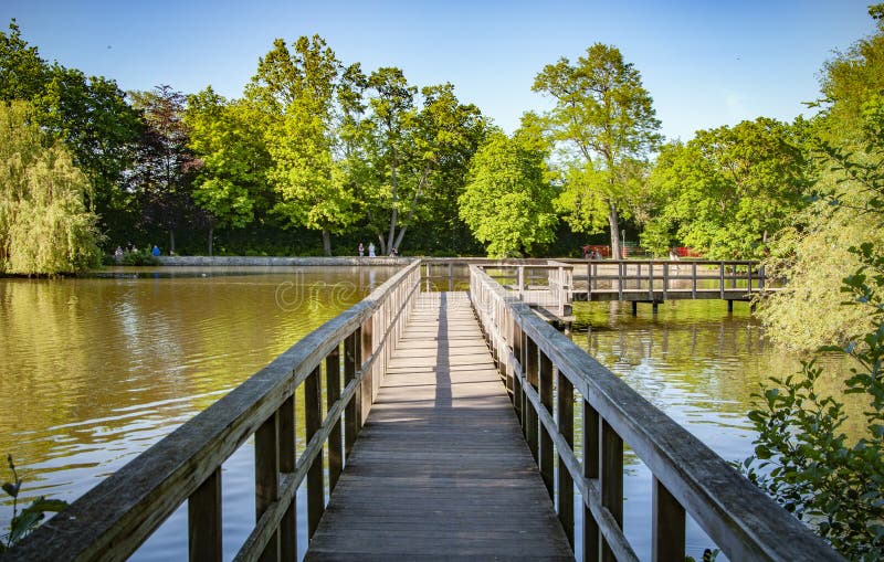 BUNDE, GERMANY. MAY 31, 2021 Stock Photo - Image of germany, river ...