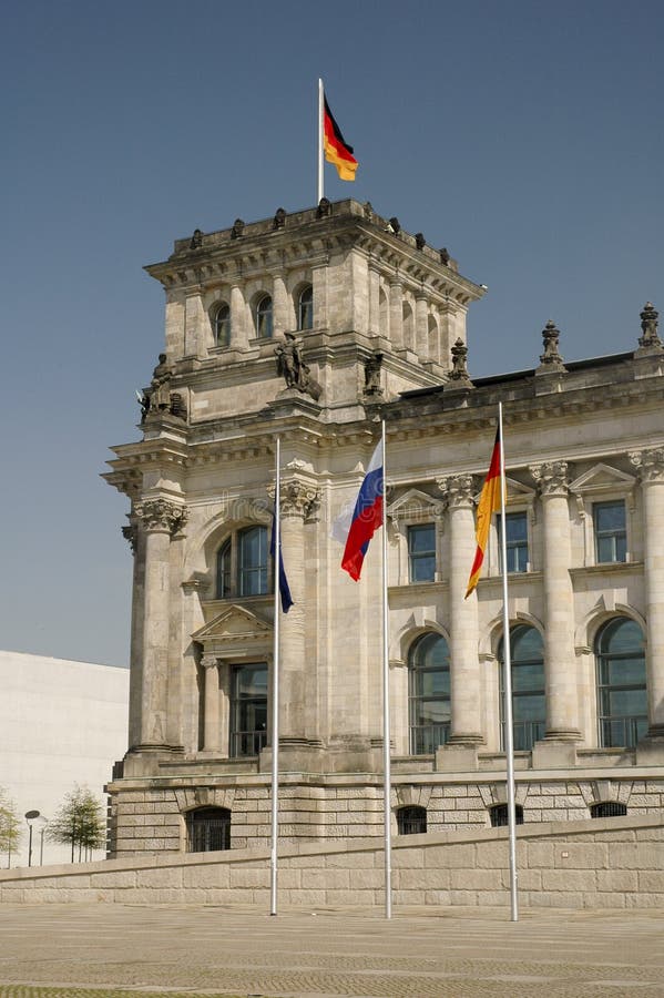 Der Bundestag in Berlin, Deutschland Stockbild - Bild von berühmt ...
