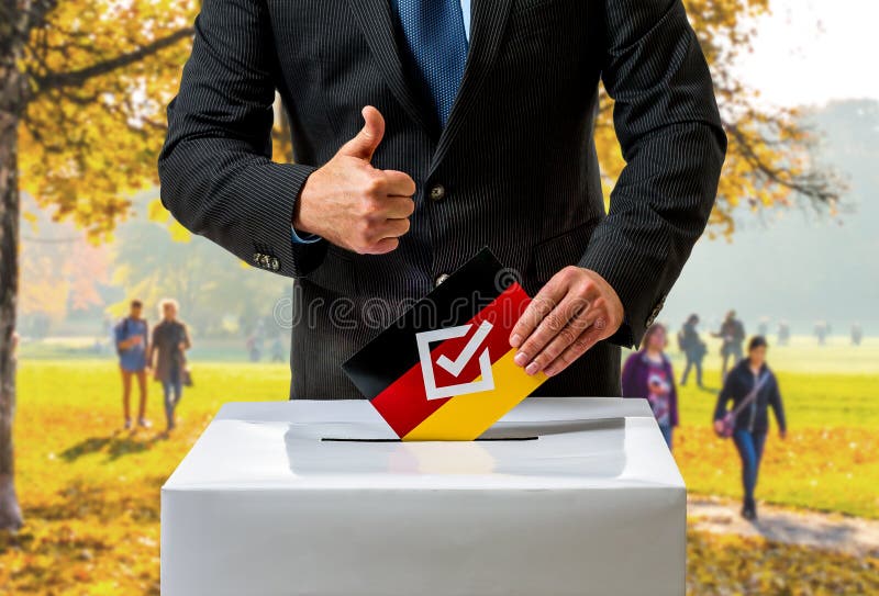 Bundestag Election in Germany Stock Image - Image of digital, european ...