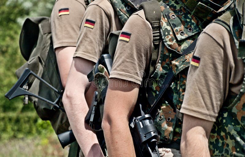 Bundeswehr stock image. Image of german, airborne, commando - 29561547