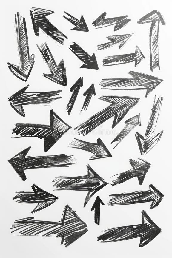 A Bundle of Arrows with Different Shapes and Sizes, Ideal for ...