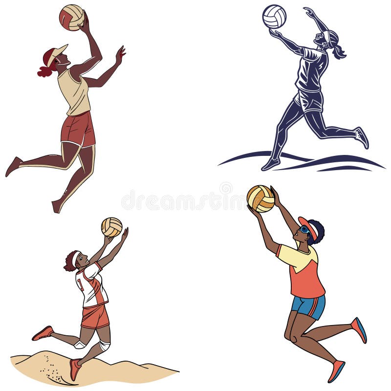 Bundle Beach Football Art and Illustrator Eps Stock Vector ...