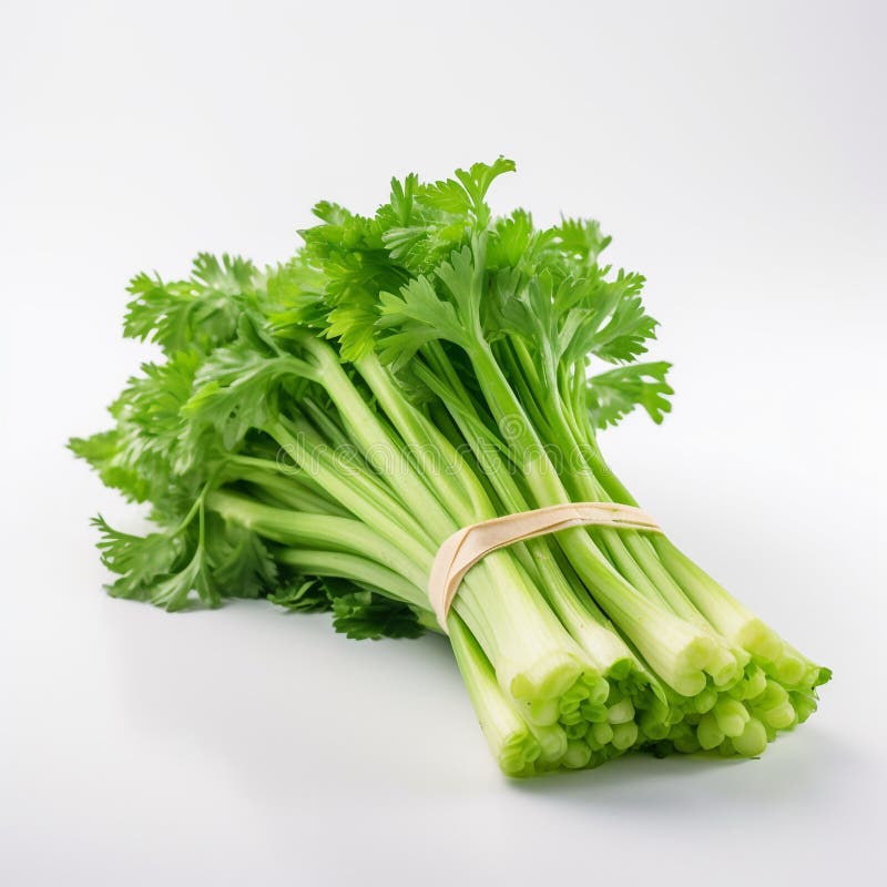 Celery bundle stock illustration. Illustration of soil - 277061429