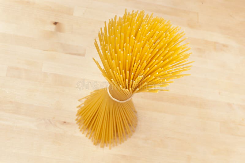 Bundle of dry spaghetti stock photo. Image of ingredient - 25163006