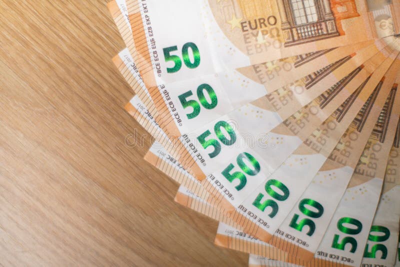Bundle of 500 Euro Bank Notes Fasten with Money Stock Photo - Image of ...