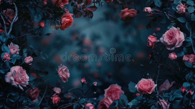 A Bundle of Fresh Pink Roses Stock Photo - Image of arrangement ...